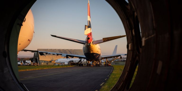 Aircraft Storage in the UK, Europe and USA | ecube